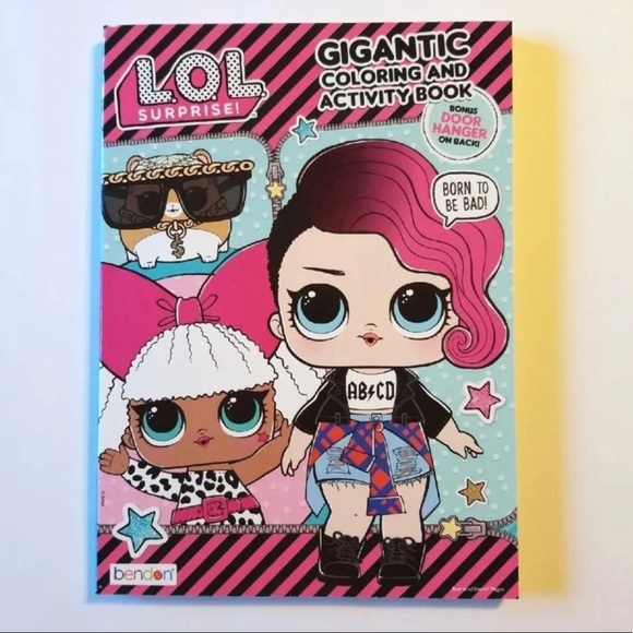LOL SURPRISE DOLLS | Toys | Lol Surprise Dolls 96pg Coloring Book ...